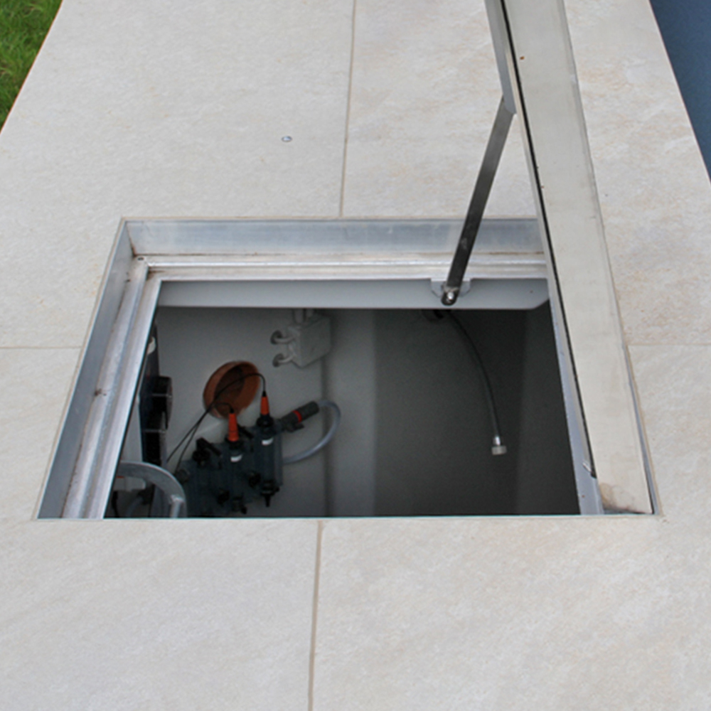 Pool-Technikschacht « Frings Garten GmbH - Poolbau | Pool, Poolplanung ...